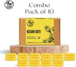 Buy The Herbal Natural Kesar Goti Soap for Men and Women 250 g (Pack of ...