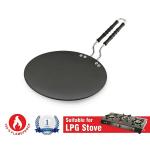 Buy RBGIIT Hard Anozied Roti Paratha Phulka Tawa, 22 cm Diameter with ...