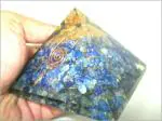 Buy Jet International Lapis Lazuli Orgone Pyramid Gemstone - 4 inch ...