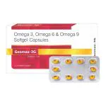 Buy Leeford Geomax3g Omega 3, Omega 6 And Omega 9 Softgel Capsules ...