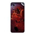Buy GADGETSWRAP Printed Vinyl Skin Sticker for Oppo A17 - dead planet ...