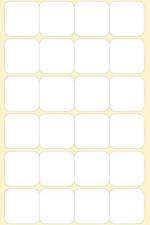 Buy Blackdreams White Plain Blank Label - 25 Mm X 25 Mm (Pack Of 500 ...