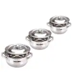 Buy Kitchen krafts 3 pc Apple handi (16cm+18cm+20cm) Online at Best ...