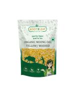 Buy Root2leaf Organic Moong Dal Yellow / Washed 500gm Online at Best ...