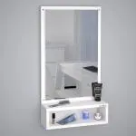 Buy Engineered Wood Wall Mount Dressing Table for Bedroom Living Room ...