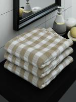 Buy Athom Living Eco Saviour Premium Cotton Bath Towel/Gamcha Beige ...