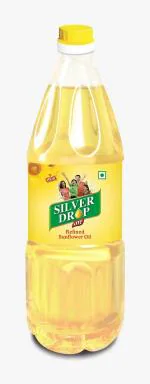 Buy Silver Drop Refined Sunflower Oil |For Roasting, Frying, Baking All ...