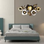 Buy Eternal Interiors Hanging Metal Modern Art Wall Decor Artifact Gold ...