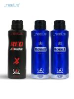 Buy neel's COMBO RED EXTREME & 2ROYALE Deodorant Body Spray - For Men ...