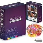 Buy MANSAA USB LED String Light | 5 Meter 50 LEDs | Multicolor | With USB Adaptor | Home Decor ...