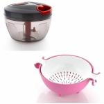 Buy ODD M EVEN Quick Handy Strainer, Chopper Kitchen Tool Set Online at ...