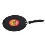 Buy Black Diamond 4 mm Non Stick Coated Hard Anodized Curved Tava ...