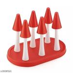 Buy JORDY Stylish & Fancy Plastic Made Table Glass Stand Holder Glass ...