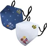 Buy Heenrgy Biotech Blue, White Cotton Reusable Washable 3 Layer Cloth ...