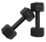 Buy DREAM FIT 10Kg PVC Hex Fixed Dumbbells Set for home gym - 1 pair (10Kg (5Kg x 2)) Online at ...