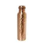 Buy Taal Mell Hammered Copper Bottle 1 Ltr Copper Purity Guarantee ...