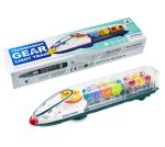 Buy Mezire Gear Light Train Toy With Sound & Light & 360 Degree ...