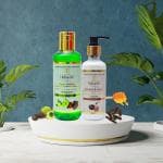 Buy Rushi Khadi Combo Pack Amla Aritha Shampoo 210ml And Shikakai & Honey Conditioner 200ml ...