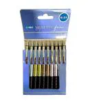 Buy Linc Signetta Fine 0.7 mm Retractable Ball Pens Wallet Pack ...