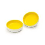 Buy EZ Life Yellow Ceramic Plate 3.5 Inch (Set Of 2) Pack of 1 Online ...