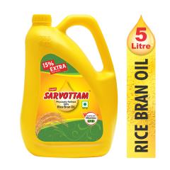 Super Sarvottam Physically Refined 100% Rice Bran Oil 1 L - JioMart