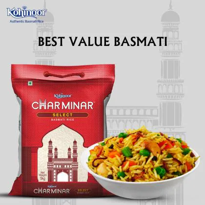 Kohinoor Charminar Select Basmati Rice 5 kg - JioMart