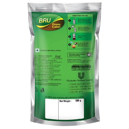 BRU Green Label Filter Coffee Powder 500 g - JioMart