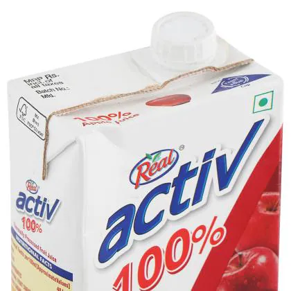 Real Activ 100% Apple Juice 1 L - JioMart