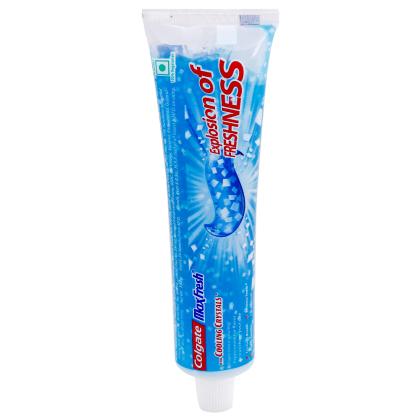 Colgate Max Fresh Peppermint Ice Blue Gel Toothpaste 150 g - JioMart