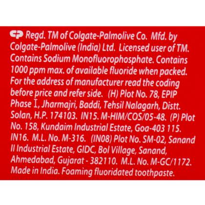 Colgate Strong Teeth Dental Cream Toothpaste 200 g - JioMart