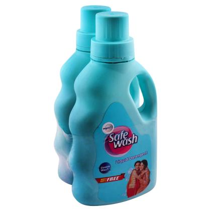 Wipro Safewash Liquid Detergent 500 g (Buy 1 Get 1 Free) - JioMart