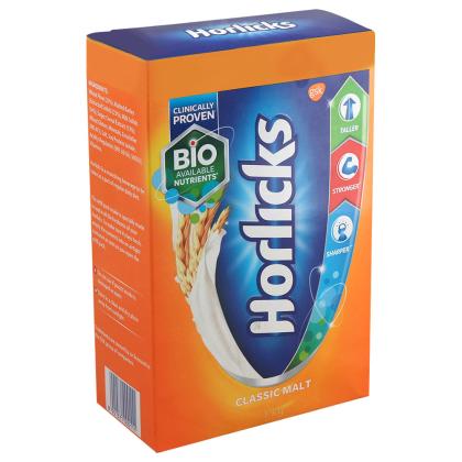 Horlicks Classic Malt Health Drink Powder 1 kg (Bib) - JioMart