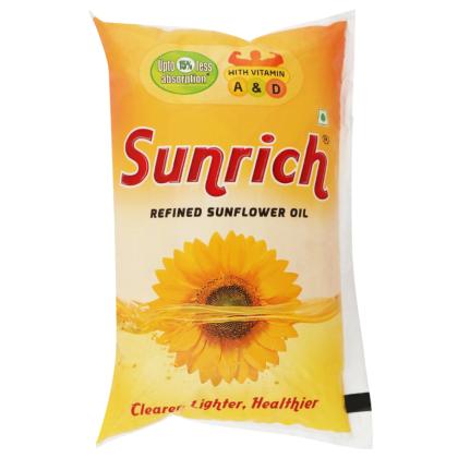Sunrich Refined Sunflower Oil 1 L - JioMart