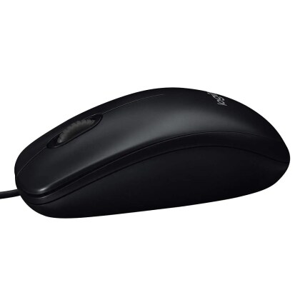 Logitech M90 USB 2.0 Ambidextrous Optical Wired Mouse with 1000 DPI ...