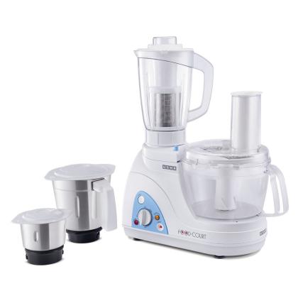 Usha 2663 Food Processor 600 watt with 3 Jars, White - JioMart