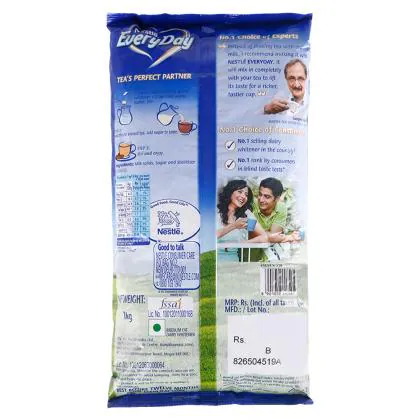 Nestle EveryDay Dairy Whitener 1 kg (Pouch) - JioMart