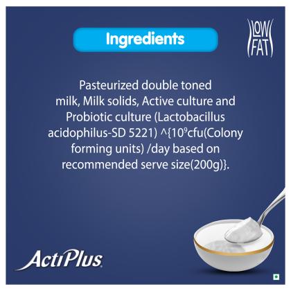 Nestle Actiplus Probiotic Dahi 400 g (Cup) - JioMart