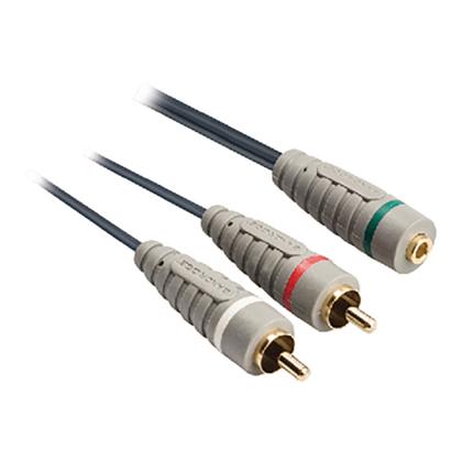 Bandridge BAL3501 1 m 2 x RCA to 3.5 mm Stereo Audio Cable - JioMart
