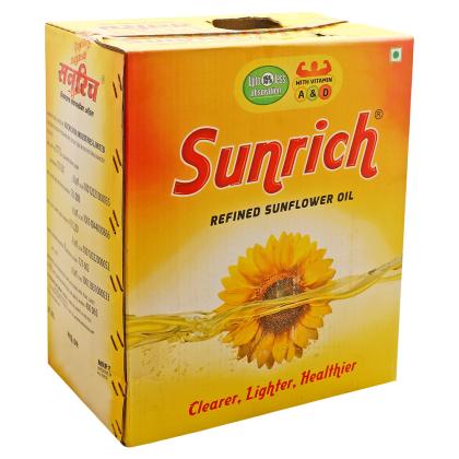 Sunrich Refined Sunflower Oil 15 L - JioMart