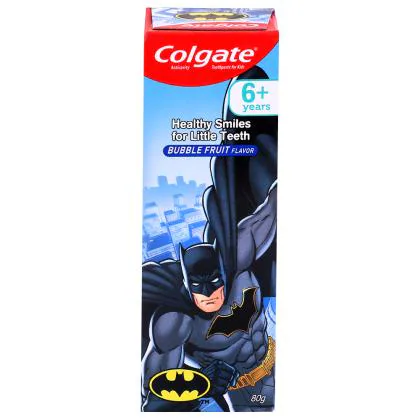 Colgate Batman Bubble Fruit Flavor Kids Toothpaste 80 g (6+ Years ...