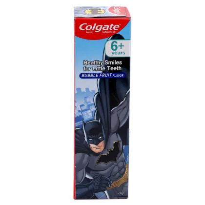 Colgate Batman Bubble Fruit Flavor Kids Toothpaste 80 g (6+ Years ...