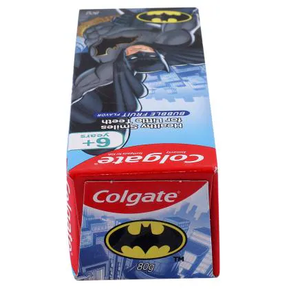 Colgate Batman Bubble Fruit Flavor Kids Toothpaste 80 g (6+ Years ...