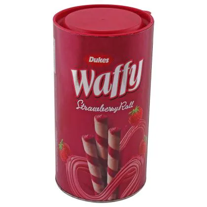 Dukes Waffy Strawberry Wafer Rolls 300 g - JioMart