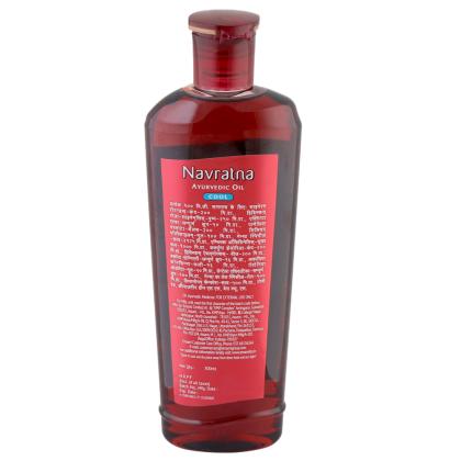 Navratna Cool Ayurvedic Hair Oil 300 ml - JioMart