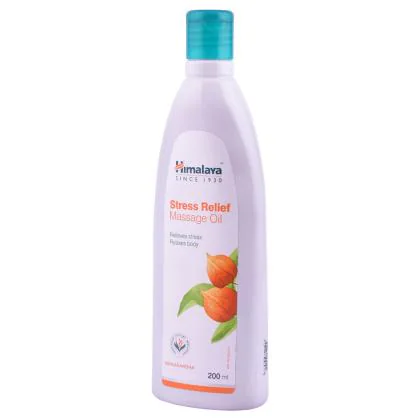 Himalaya Stress Relief Massage Oil 200 ml - JioMart