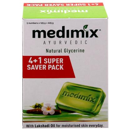 Medimix Glycerine & Lakshadi Oil Transparent Soap 125 g (Pack of 4 ...