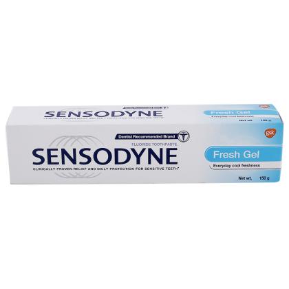 Sensodyne Sensitive Fresh Gel Toothpaste 150 g - JioMart
