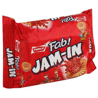 Parle Fab Jam-In Cream Biscuits 150 g - JioMart
