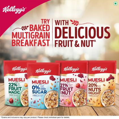 Kellogg's Muesli (No Added Sugar) 500 g - JioMart