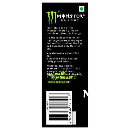 Monster Energy Drink 350 ml (Can) - JioMart